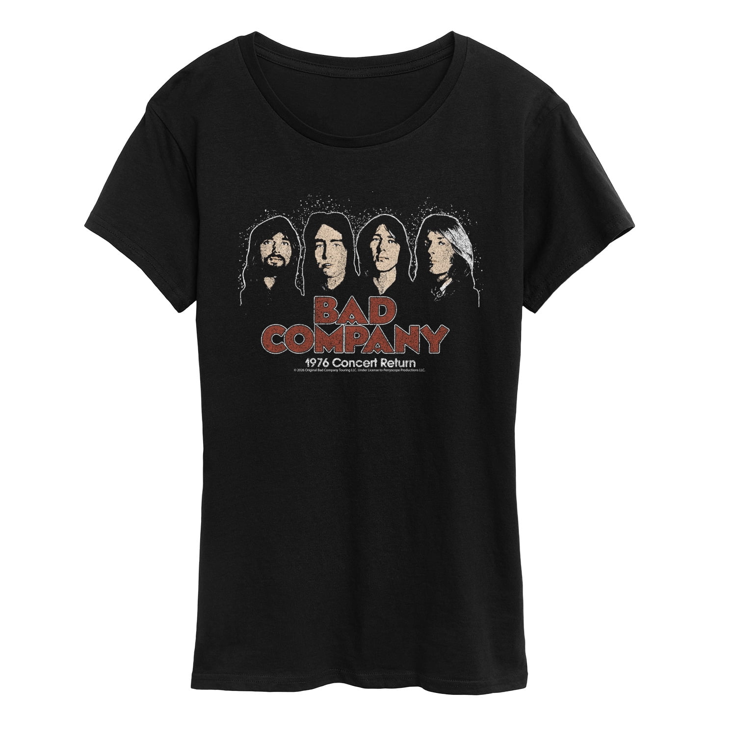 Bad Company - Band Faces - Women's Short Sleeve Graphic T-Shirt ...