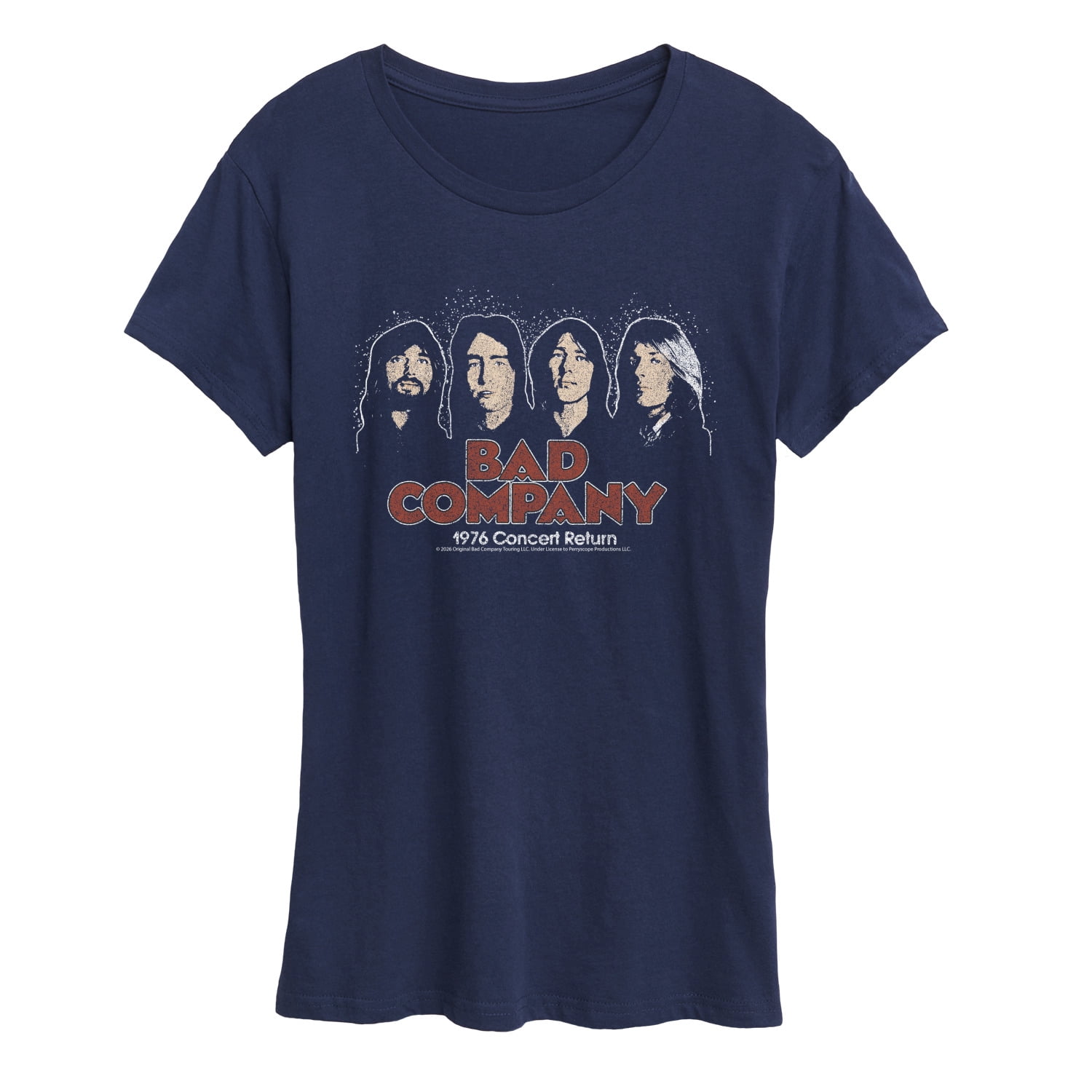 Bad Company - Band Faces - Women's Short Sleeve Graphic T-Shirt ...