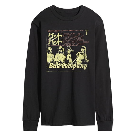 Bad Company - Japan Single - Men's Long Sleeve Graphic T-Shirt ...