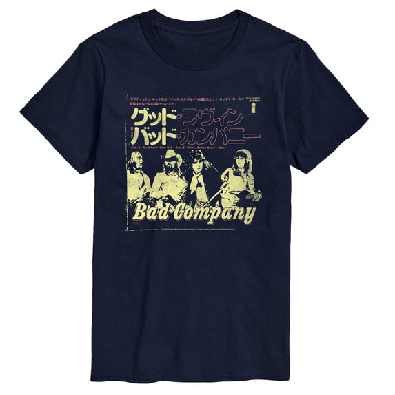 Bad Company - Japan Single - Men's Short Sleeve Graphic T-Shirt ...
