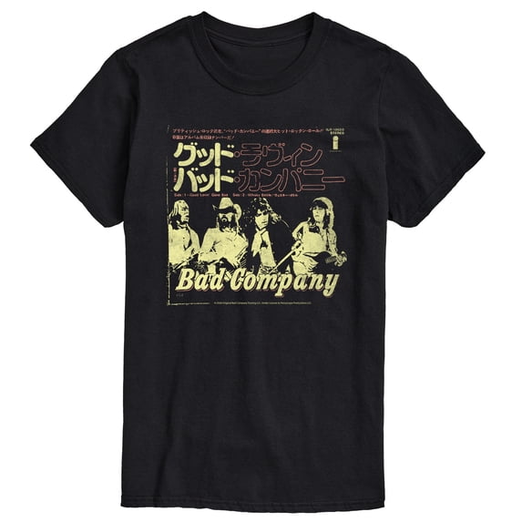 Bad Company - Japan Single - Men's Short Sleeve Graphic T-Shirt ...