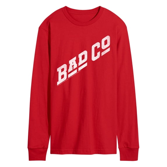 Bad Company - Logo Dark - Men's Long Sleeve Graphic T-Shirt - Walmart.com