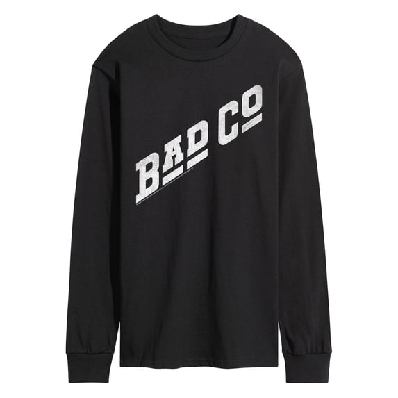 Bad Company - Logo Dark - Men's Long Sleeve Graphic T-Shirt - Walmart.com
