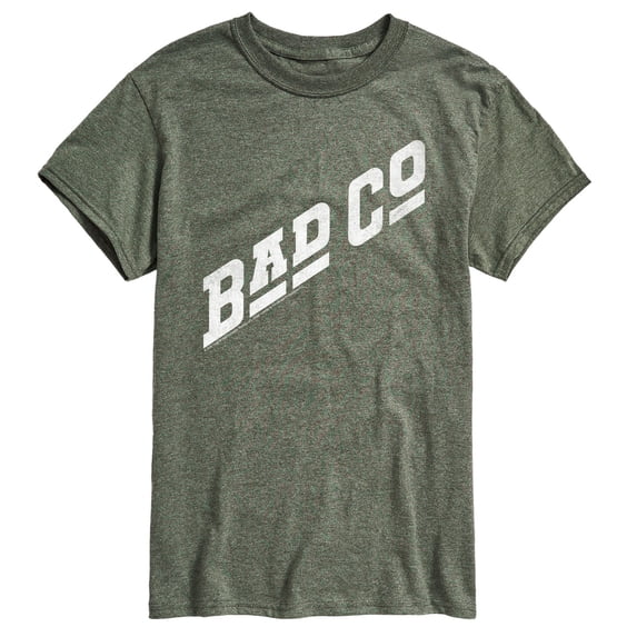Bad Company - Logo Dark - Men's Short Sleeve Graphic T-Shirt - Walmart.com
