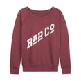 Bad Company - Logo Dark - Women's French Terry Long Sleeve Pullover ...