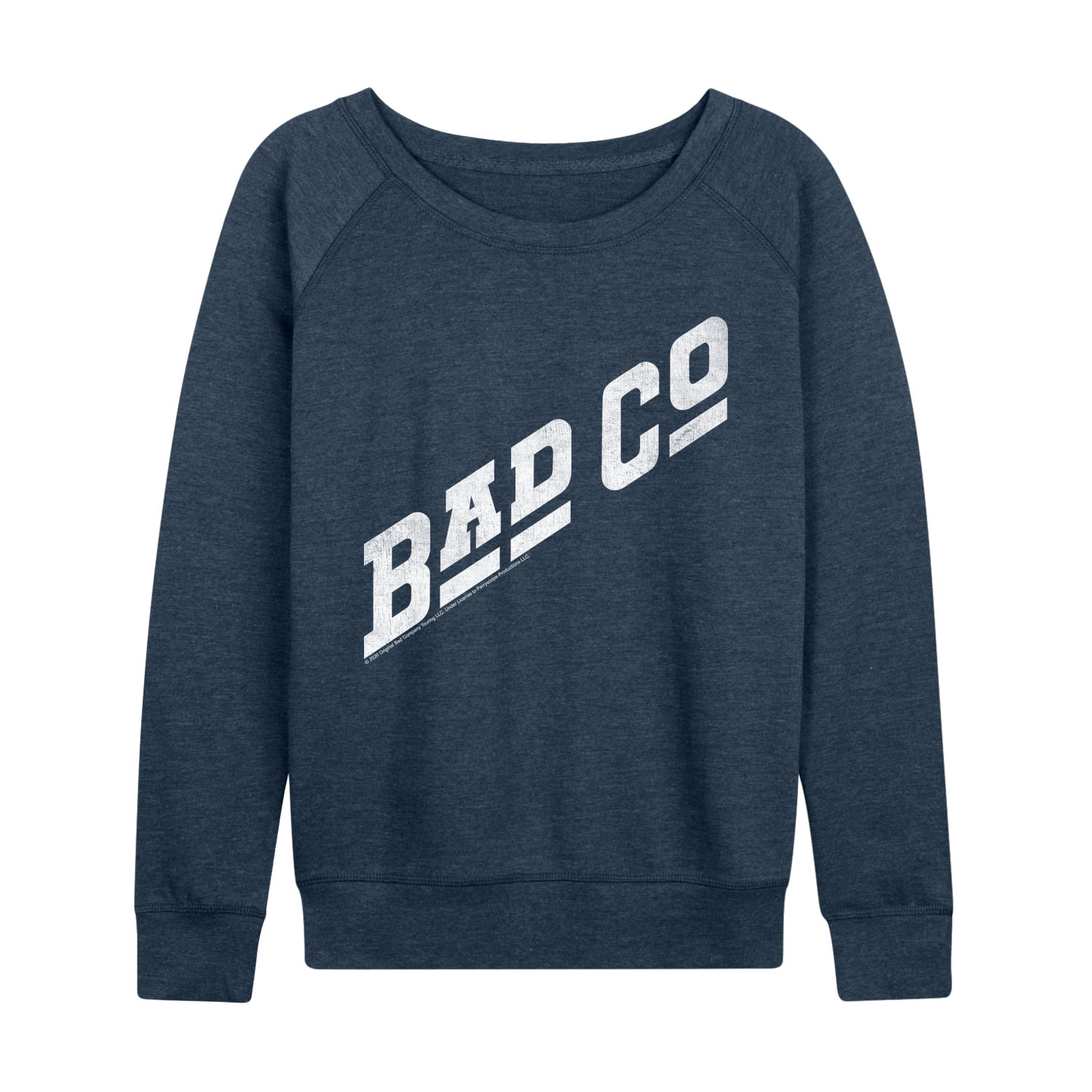 Bad Company - Logo Dark - Women's French Terry Long Sleeve Pullover ...