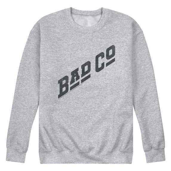 Bad Company - Logo Light - Men's Crew Fleece Sweatshirt - Walmart.com