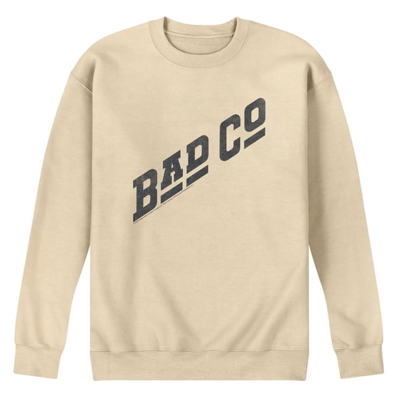 Bad Company - Logo Light - Men's Crew Fleece Sweatshirt - Walmart.com