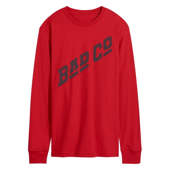 Bad Company - Logo Light - Men's Long Sleeve Graphic T-Shirt - Walmart.com