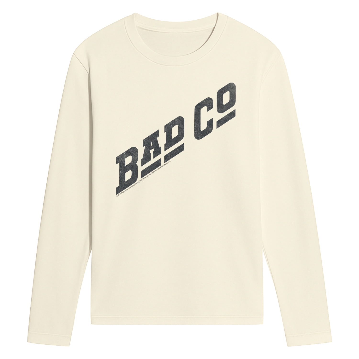 Bad Company - Logo Light - Men's Long Sleeve Graphic T-Shirt - Walmart.com