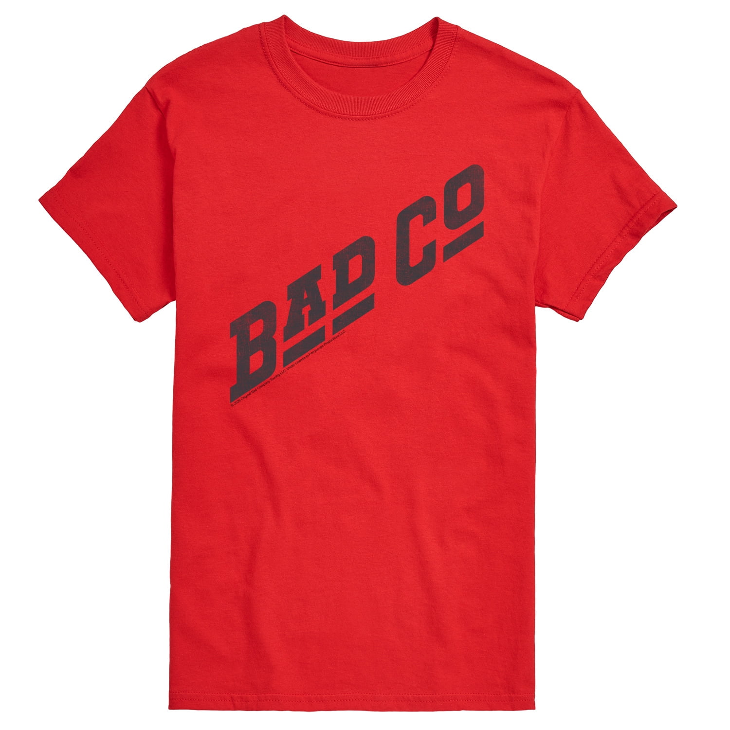 Bad Company - Logo Light - Men's Short Sleeve Graphic T-Shirt - Walmart.com