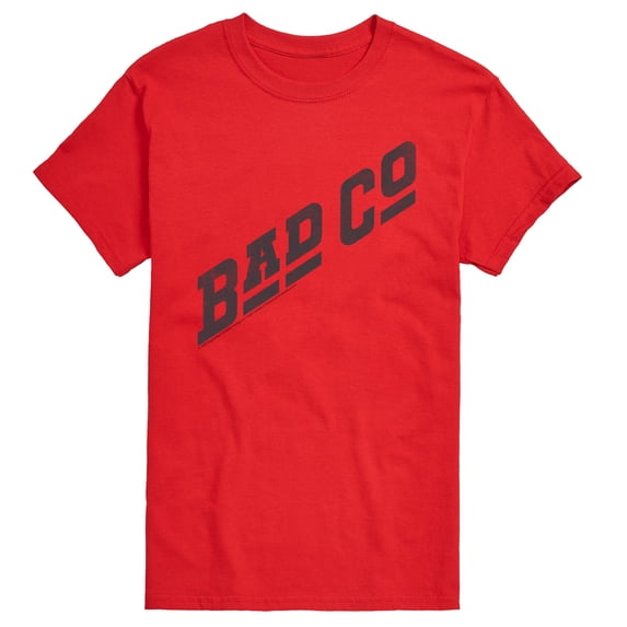 Bad Company - Logo Light - Men's Short Sleeve Graphic T-Shirt - Walmart.com