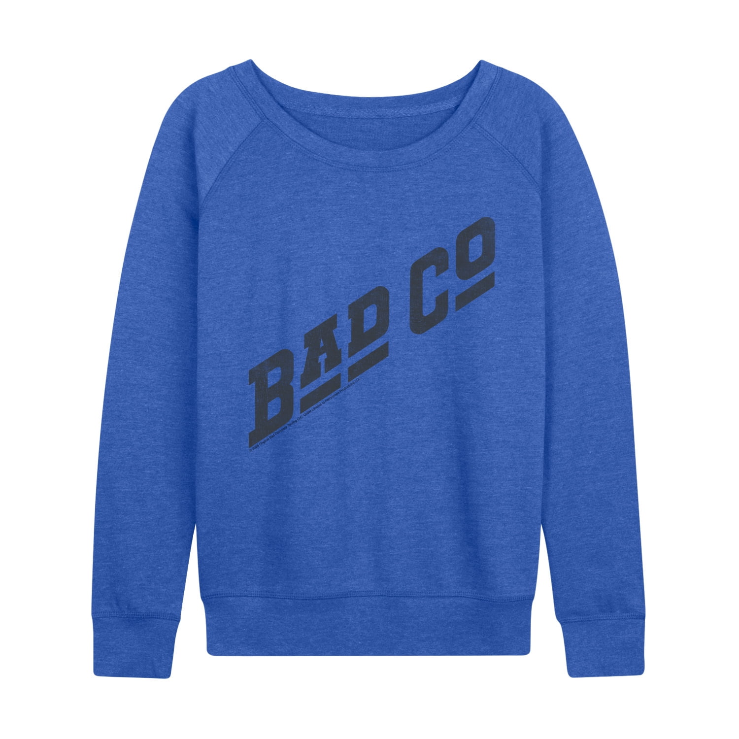 Bad Company - Logo Light - Women's French Terry Long Sleeve Pullover ...