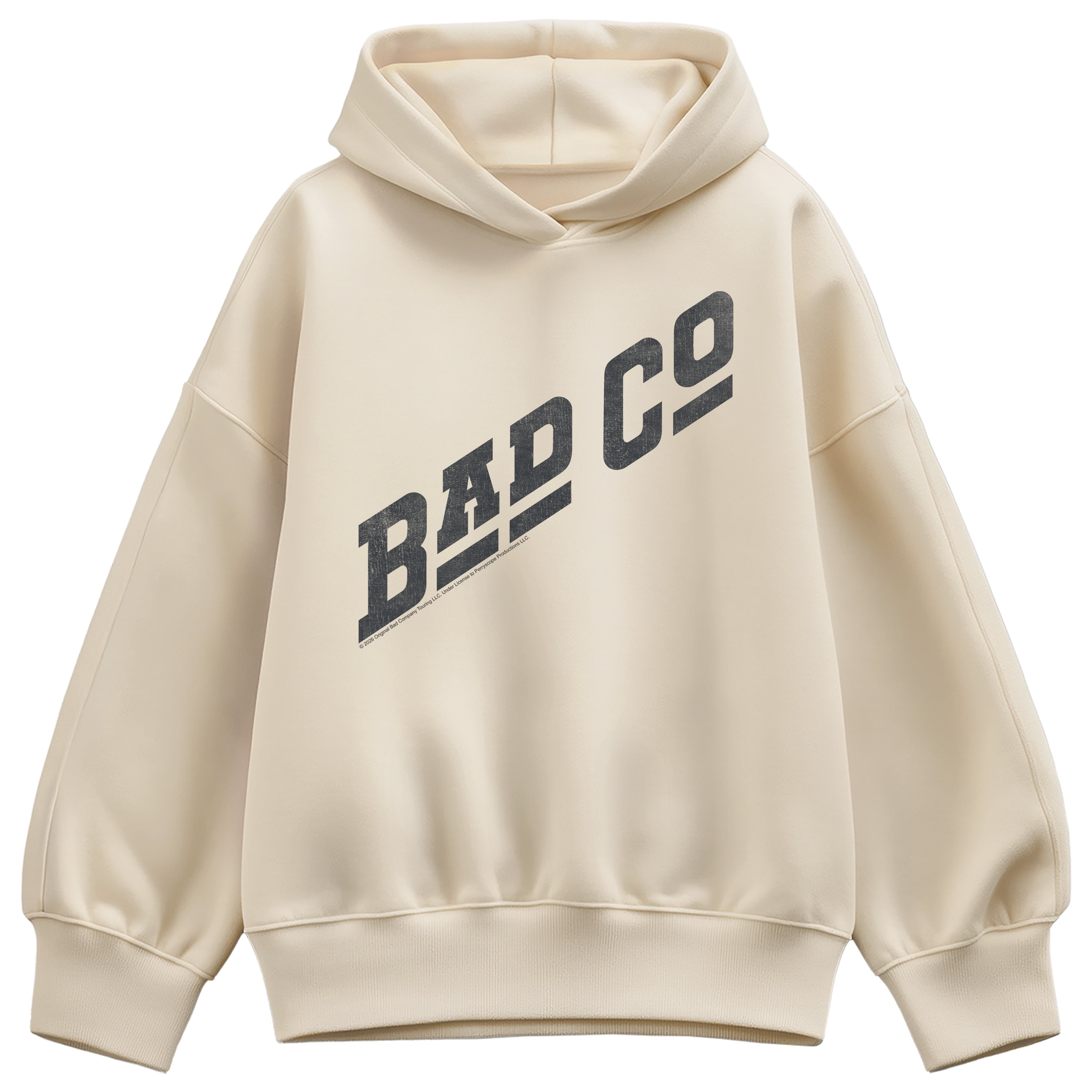 Bad Company - Logo Light - Women's Oversized Fleece Hoodie Sweatshirt ...