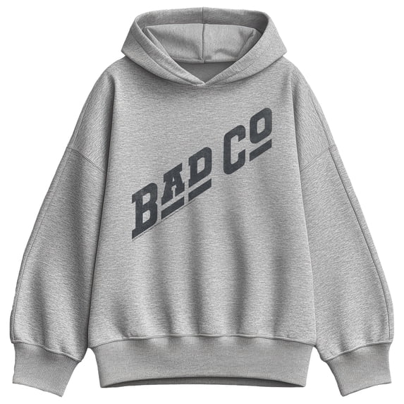 Bad Company - Logo Light - Women's Oversized Fleece Hoodie Sweatshirt ...