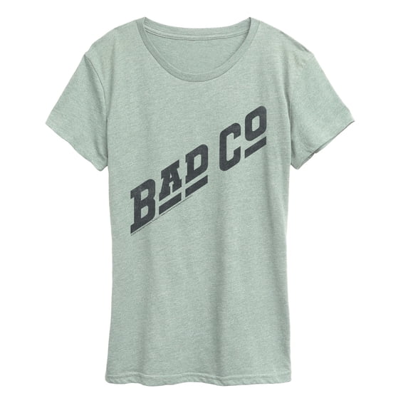 Bad Company - Logo Light - Women's Short Sleeve Graphic T-Shirt ...