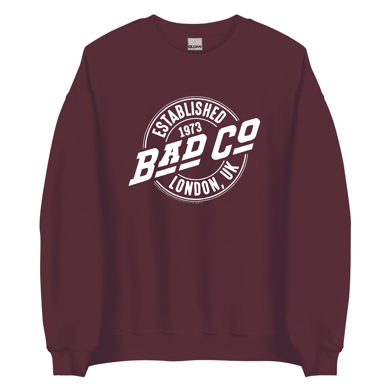 Bad Company T-Shirt Established in London 1973 Logo Graphic Tees ...