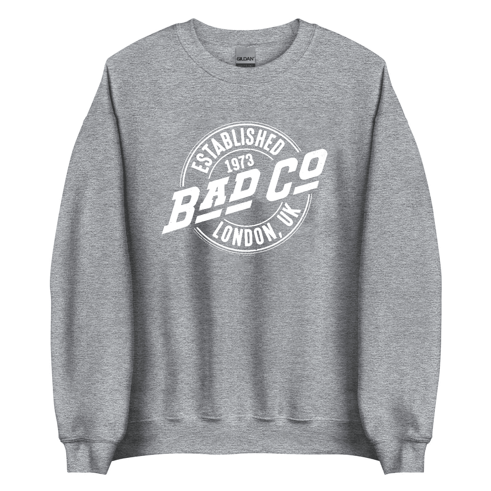 Bad Company T-Shirt Established in London 1973 Logo Graphic Tees ...