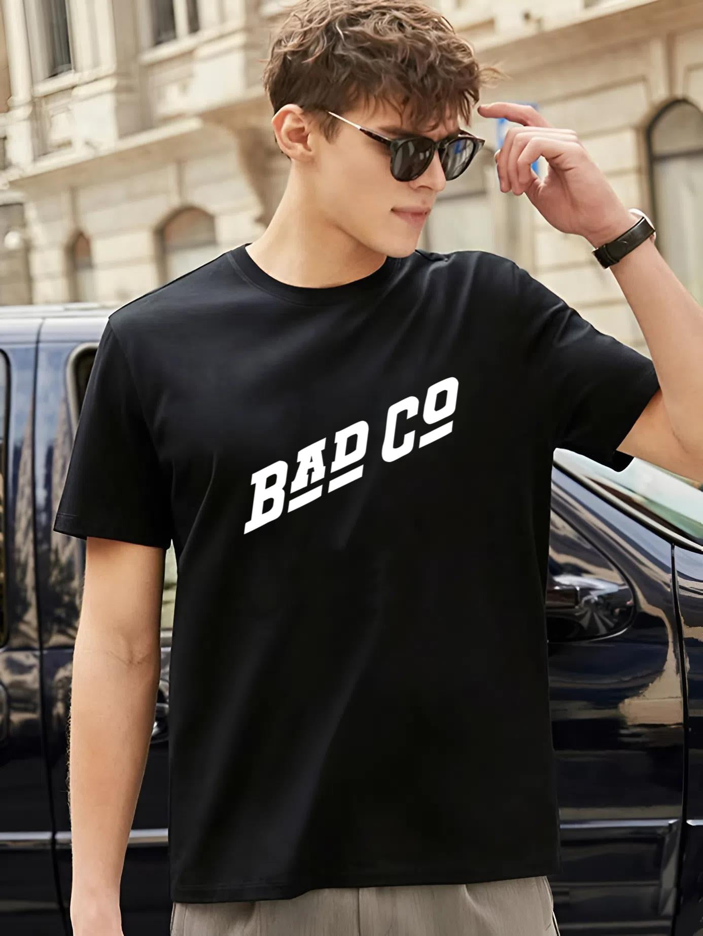 Bad Company Vintage Retro Classic Rock Legends Band Graphic Unisex T ...