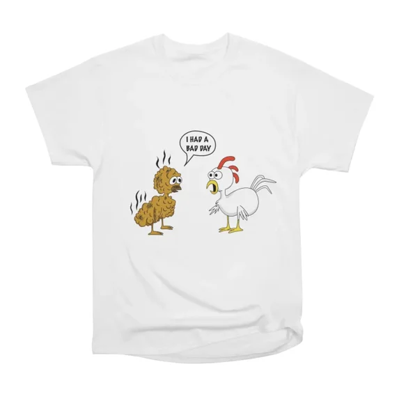 Bad Day T-Shirt Tee Gift For Him Merch For Her Apparel For Friend ...