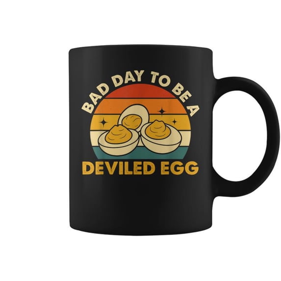Bad Day To Be A Deviled Egg Retro Food Humor Coffee Mugs - Walmart.com