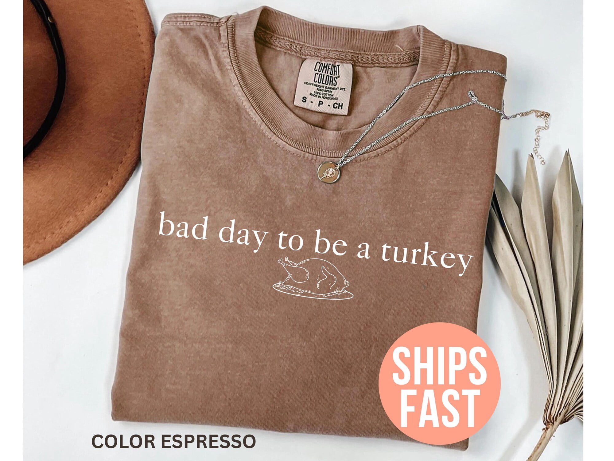 Bad Day To Be A Turkey Shirt Funny Thanksgiving Shirt Funy Turkey Shirt ...