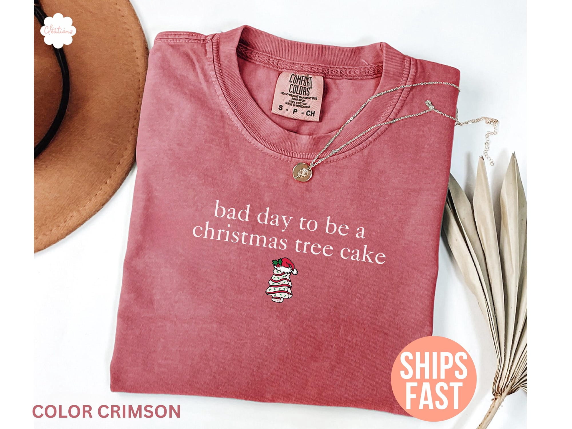 Bad Day to be a Christmas Tree Cake Shirt Funny Christmas Shirt ...