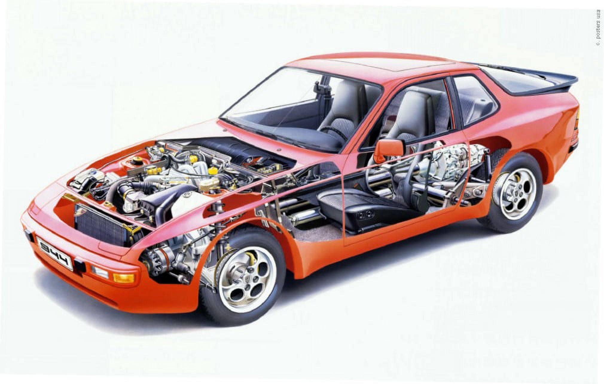 Bad Dog Posters 944 Cutaway Mini Poster 11inx17in 11x17 poster ...