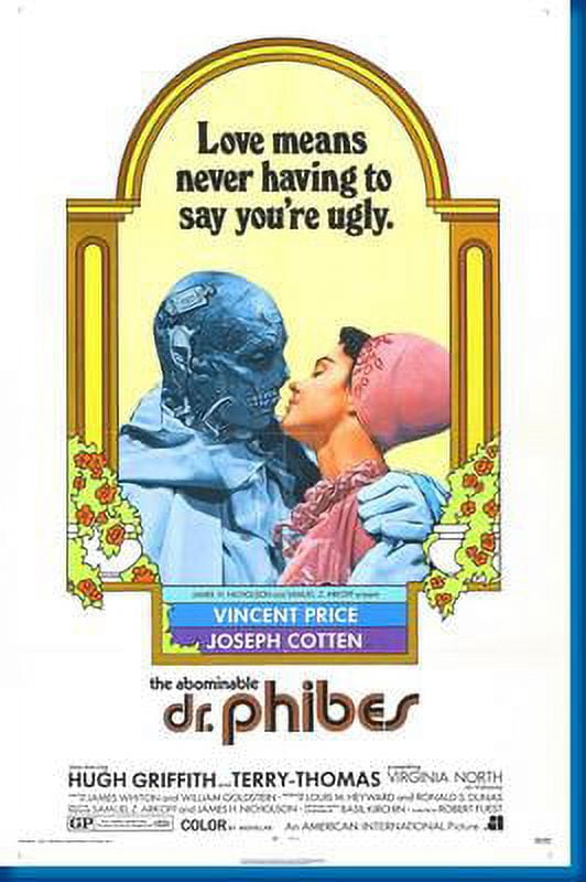Bad Dog Posters Abominable Dr Phibes Movie 24inx36in Poster 24x36 ...