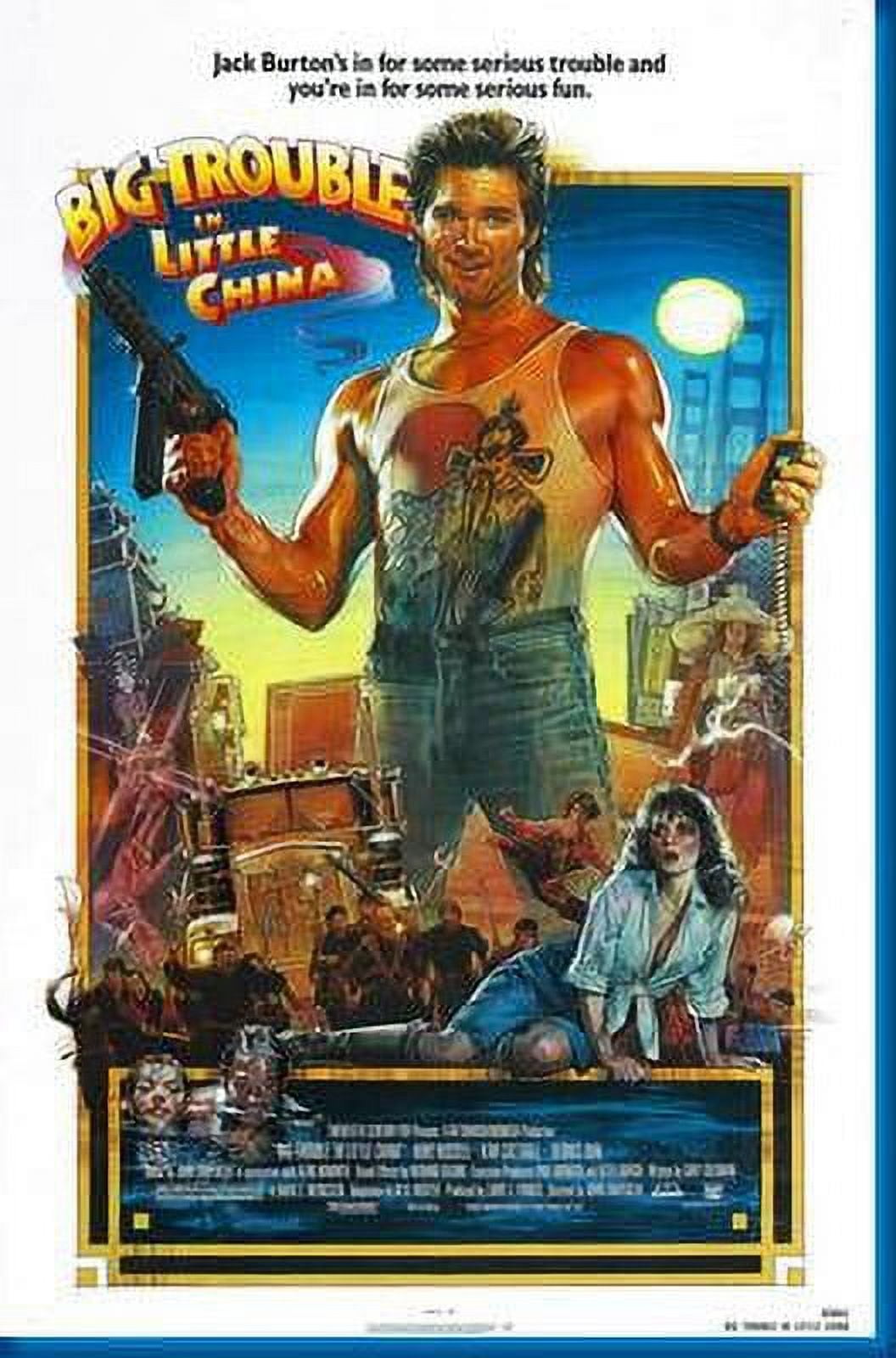 Bad Dog Posters Big Trouble In Little China Movie Poster Entertainment ...