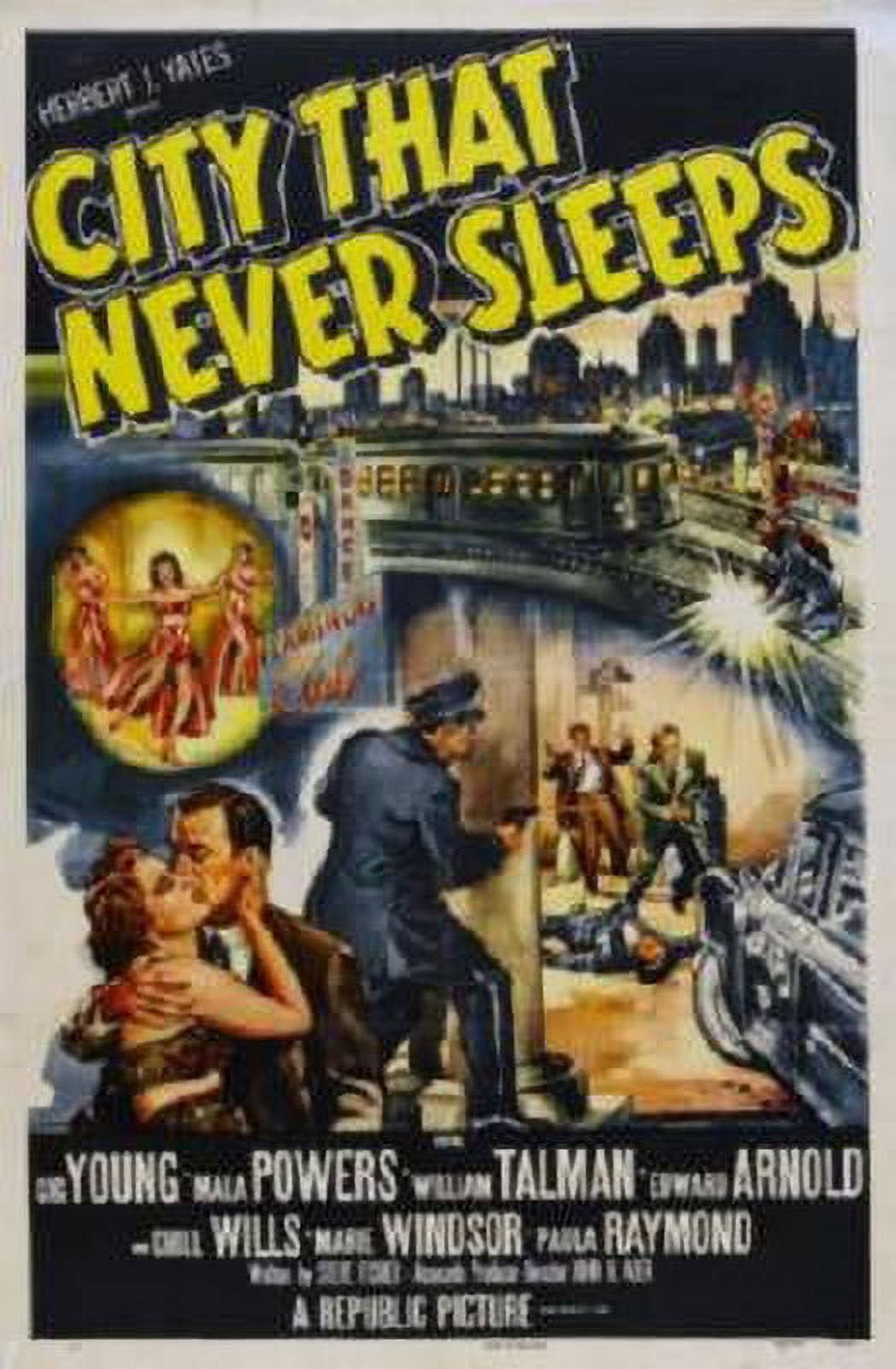 Bad Dog Posters City That Never Sleeps Movie Poster 16inx24in Poster ...