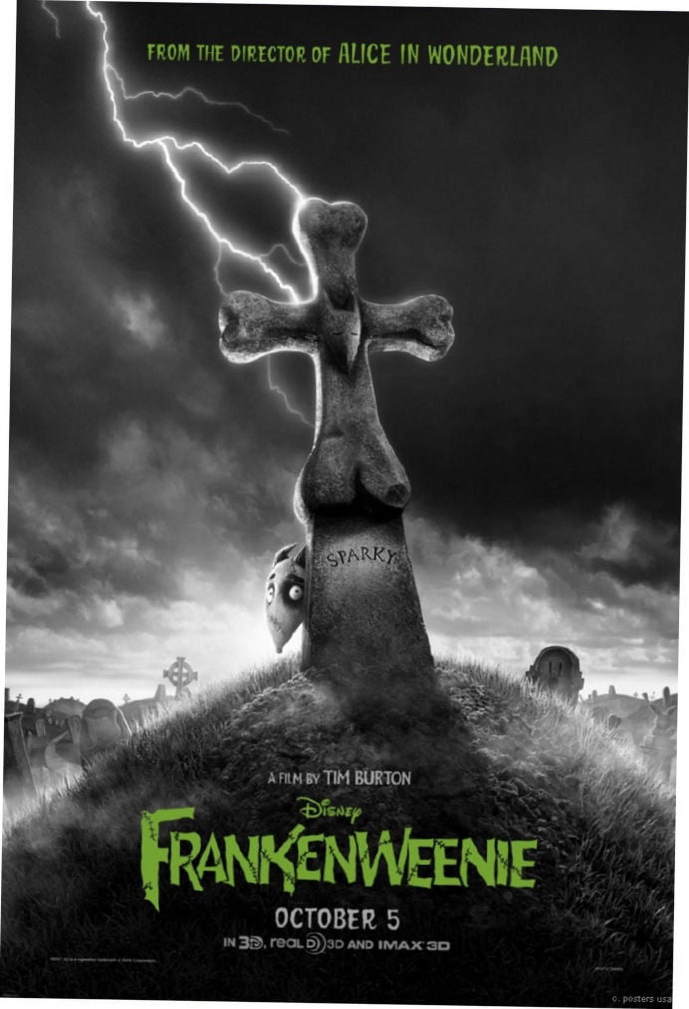 Bad Dog Posters Frankenweenie Mini Movie Poster 24inx36in 24x36 Poster ...