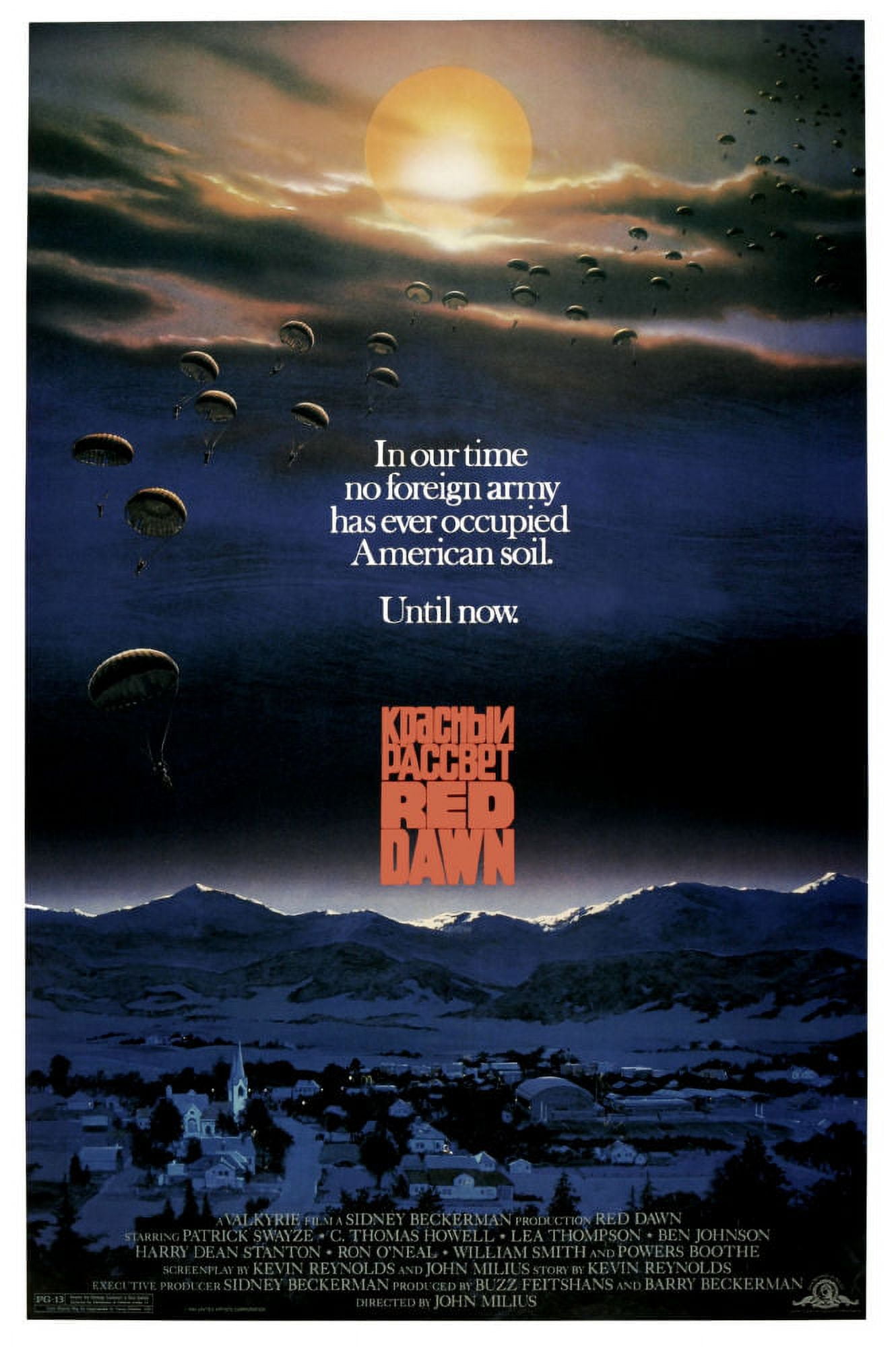 Bad Dog Posters Red Dawn Movie Poster 16x24 Art Poster Unframed, Age ...