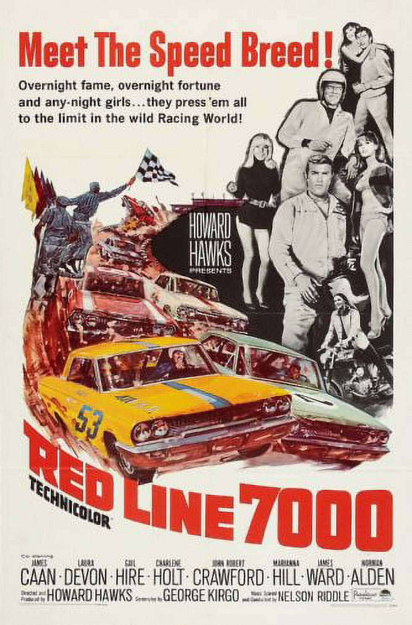 Bad Dog Posters Red Line 7000 Movie Poster 16inx24in Poster 16x24 ...