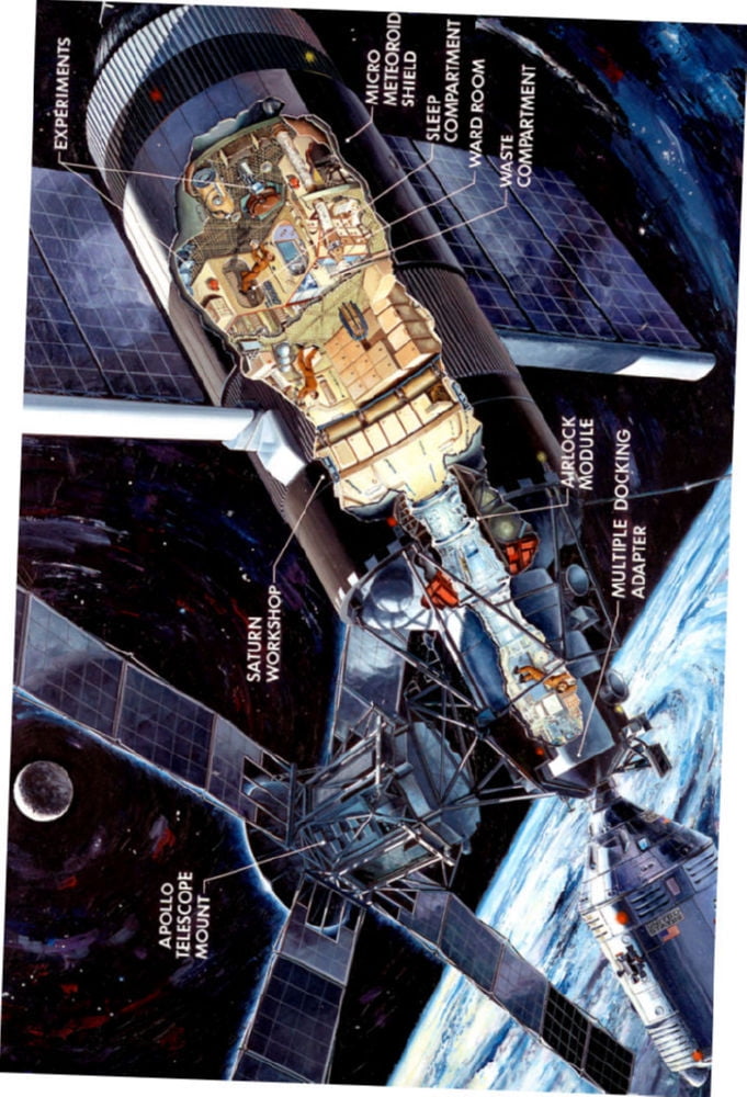 Bad Dog Posters Sky Lab Cutaway Art View 1 11inx17in Mini Poster 11x17 ...