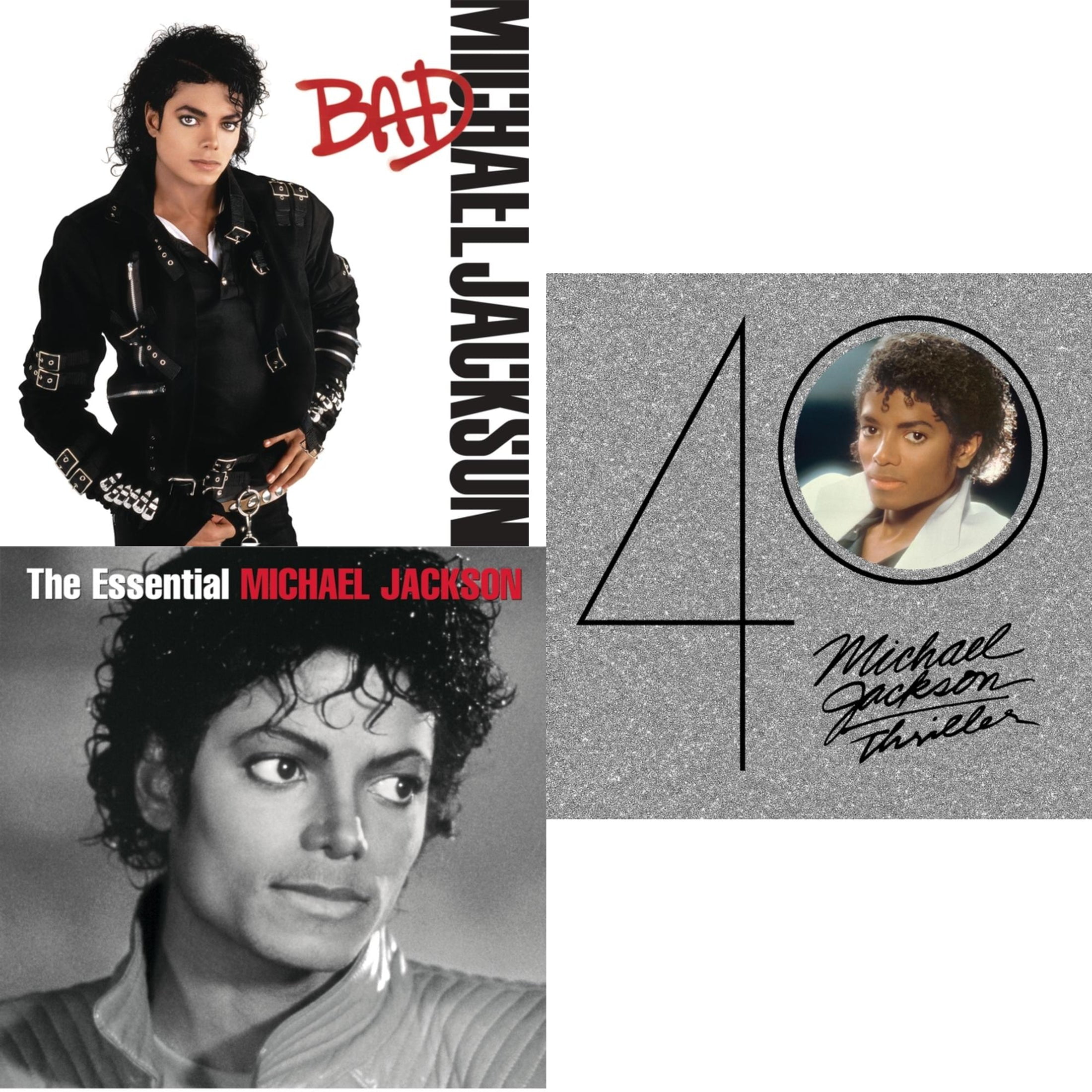 Bad & Essential Michael Jackson & Thriller (40Th Anniversary/2CD ...