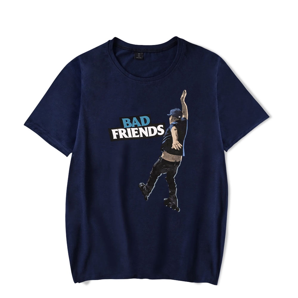 Bad Friends Merch Falling Funny T-Shirt Show Short Sleeve Comedy ...
