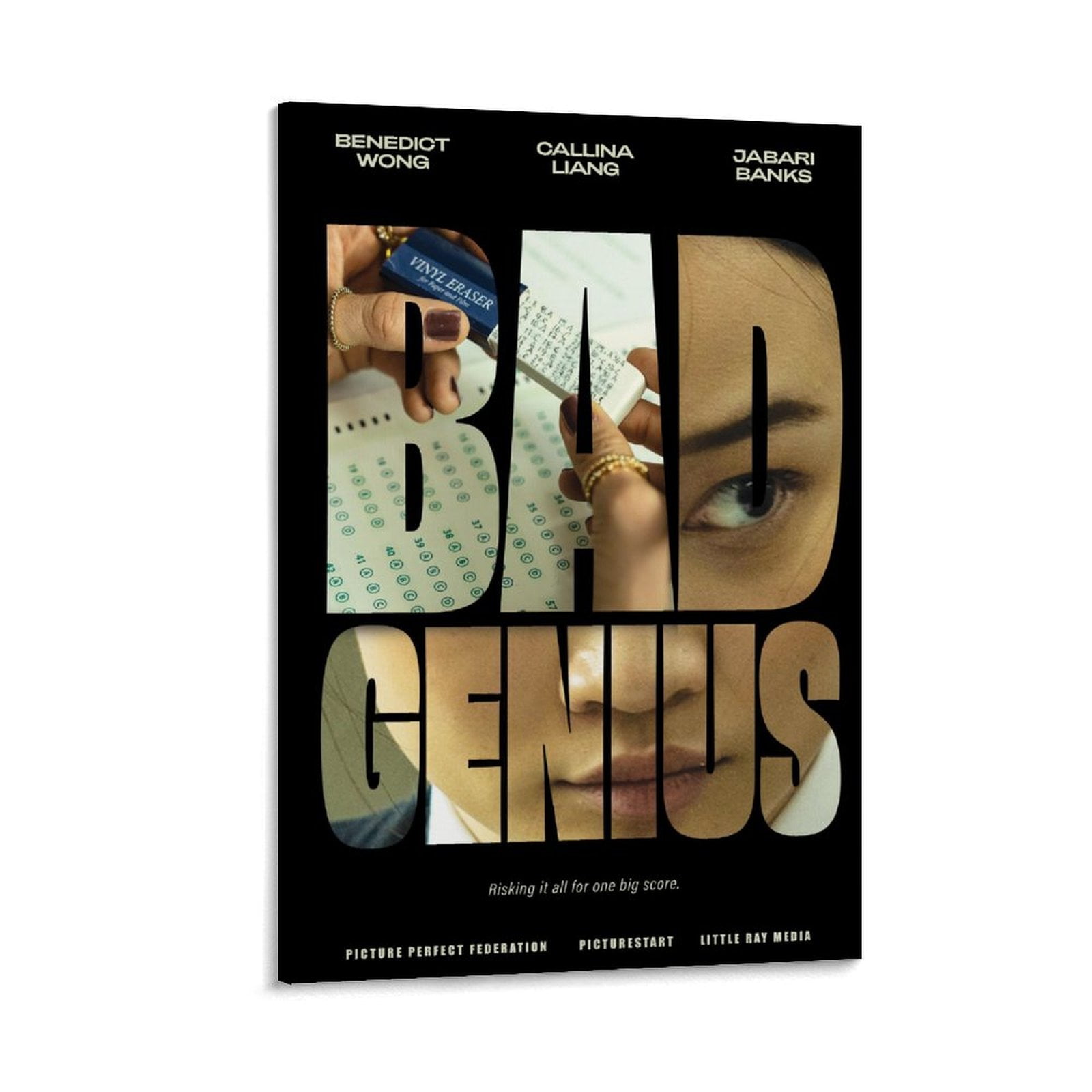 Bad Genius 2024 Movies Poster Canvas Wall Art Living Room Posters for ...