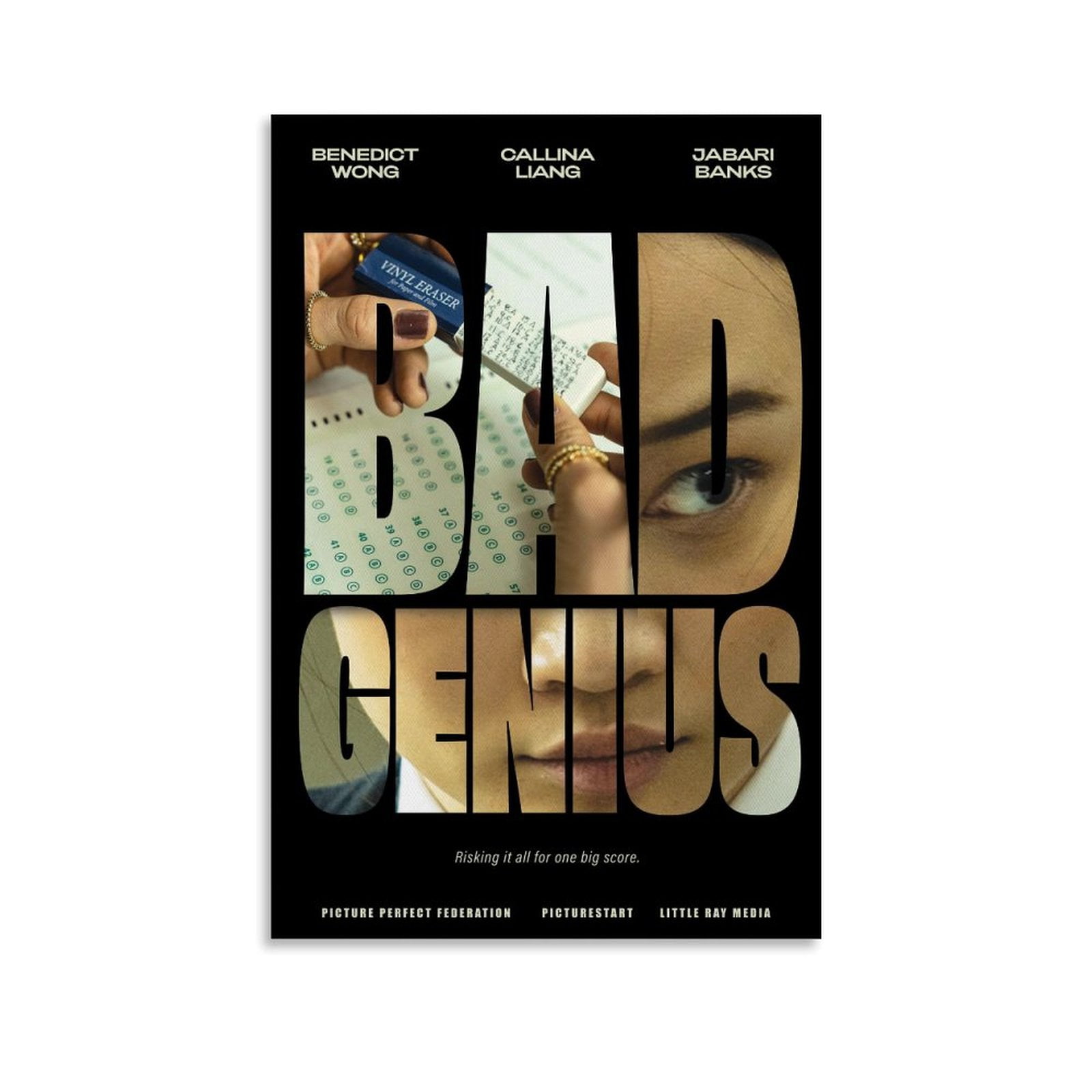 Bad Genius 2024 Movies Poster Canvas Wall Art Living Room Posters for ...