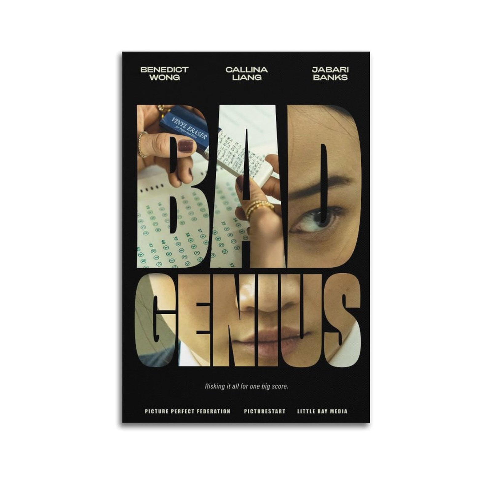 Bad Genius Poster Wall Art Canvas Aesthetic Music And Movies Decorative ...