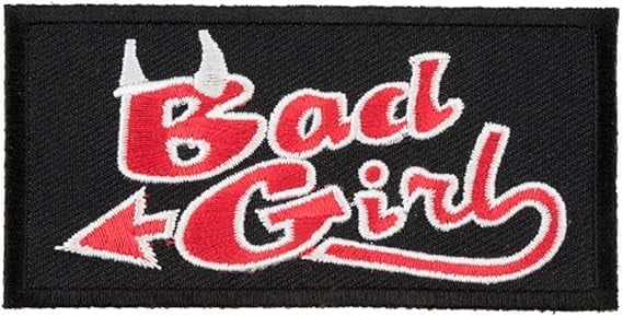 Bad Girl Red Devil Horns Patch, Ladies Devil Patches - Walmart.com