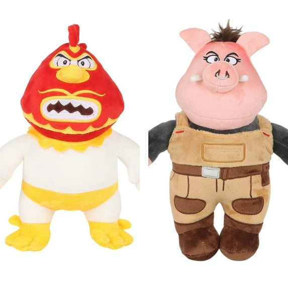 The Bad Guys Anime Plush Toys,11.8" Bad Guys 2PC Plushies Dolls,Soft ...