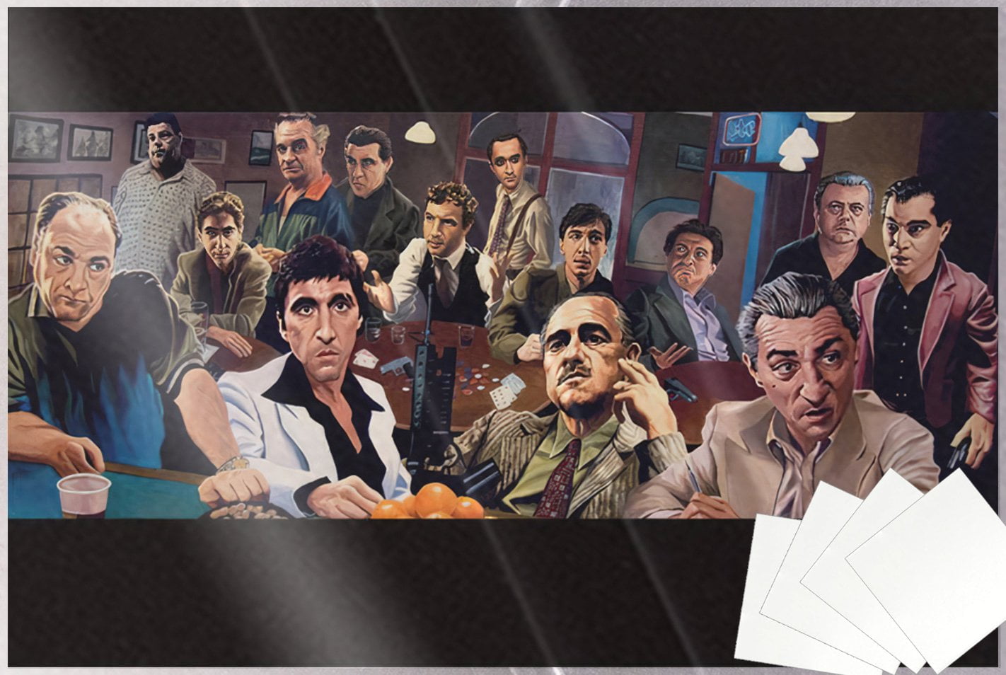 The Bad Guys - The Art Of Justin Reed - Movie - Art Poster (Famous ...