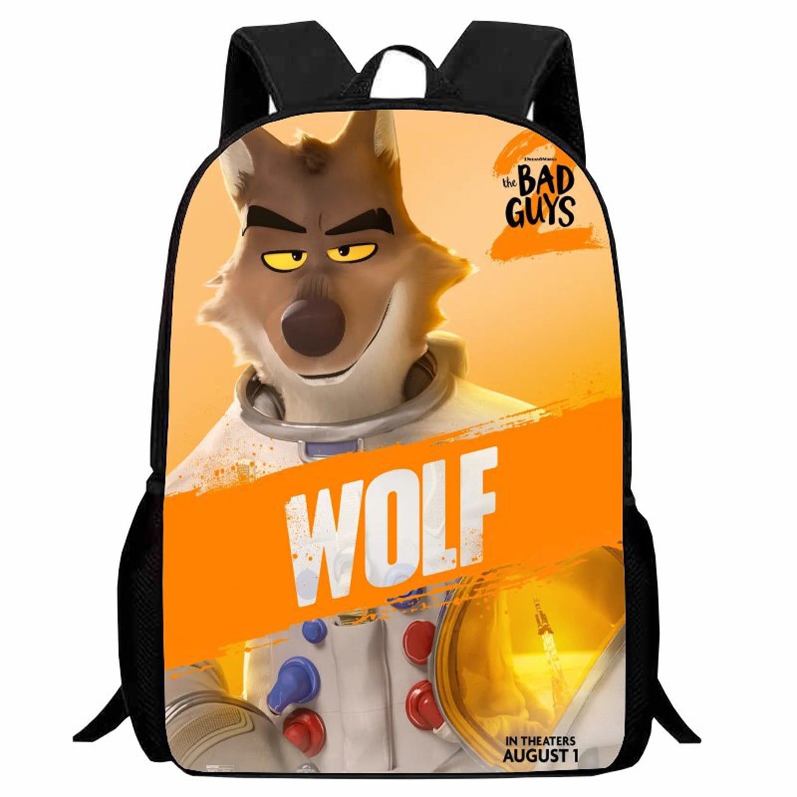 The Bad Guys Backpack,Back to School,The Bad Guys Schoolbag,The Bad ...
