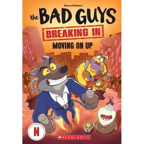 Bad Guys TV Chapter Book #2: Moving on Up, (Paperback) - Walmart.com
