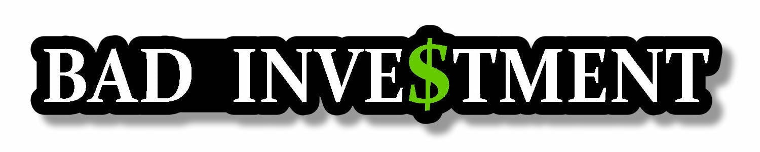 Bad Investment Money Pit Funny Drag Drift Drifting Race JDM Vinyl Decal ...