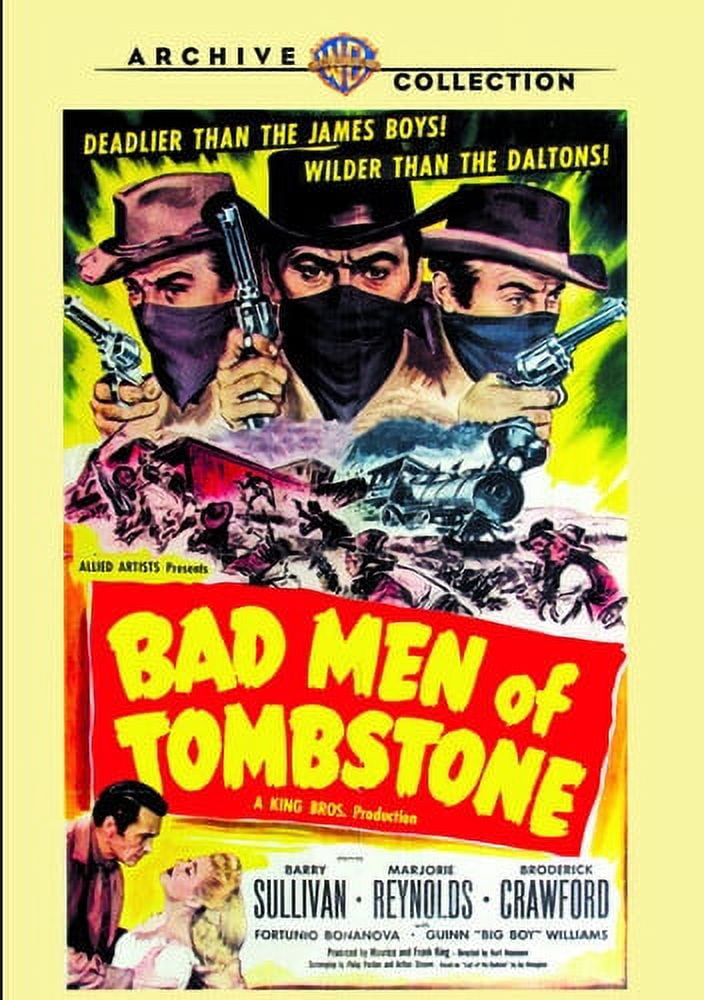 Bad Men of Tombstone (DVD), Warner Archives, Western - Walmart.com