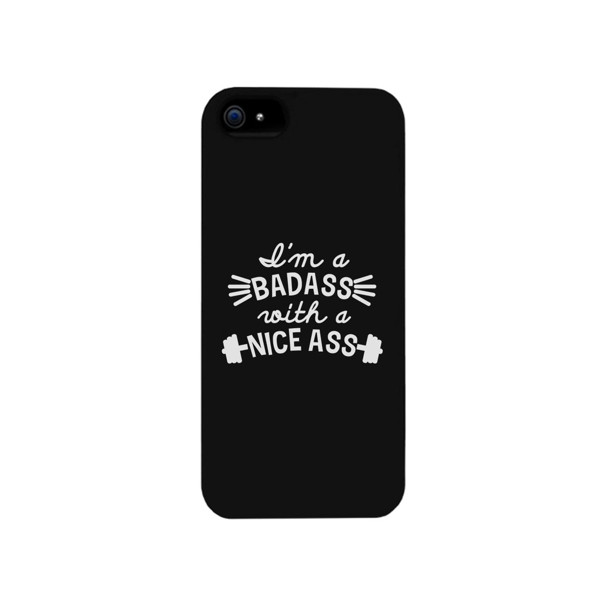 Bad Nice Ass Phone Case Funny Workout Gift Phone Case - Walmart.com