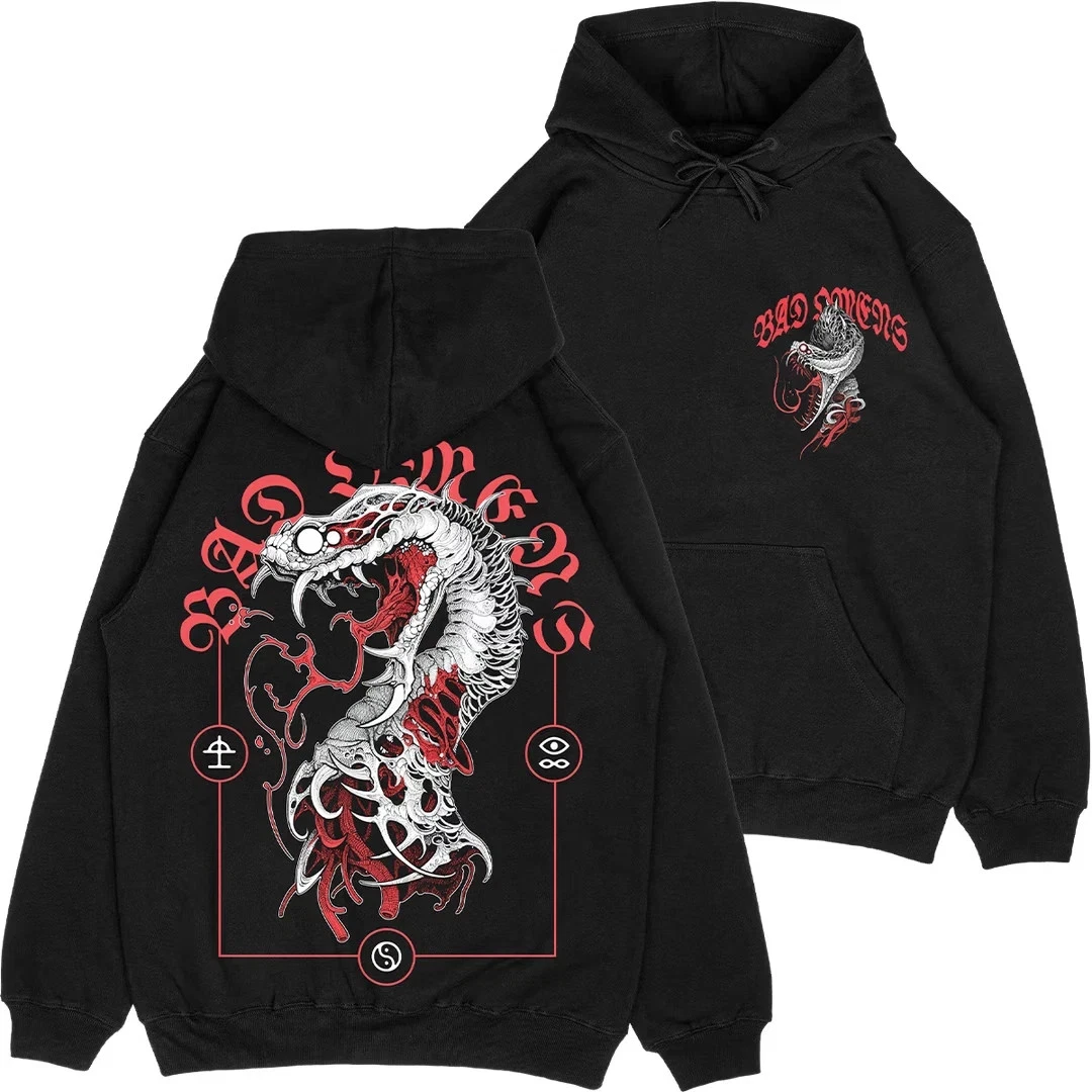 Bad O Serpent Tongue 2025 Merch Hoodie All Size - Walmart.com