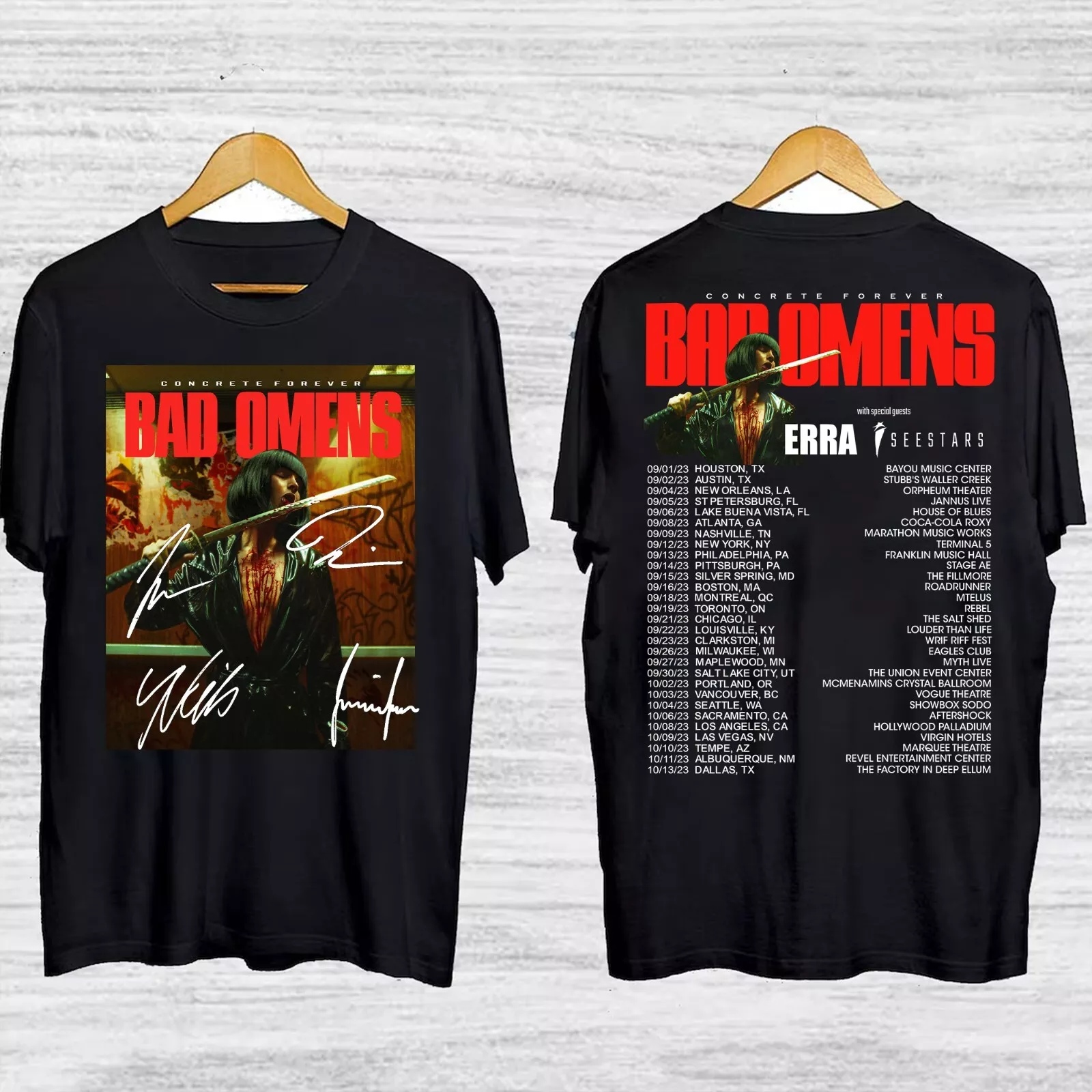 Bad Omens Announces Concrete Forever North American Fall Headlining Tour Shirt Hot Trending ...